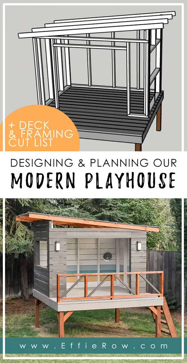 Playhouse Made Modern: Pt. 1 - Planning - Effie Row